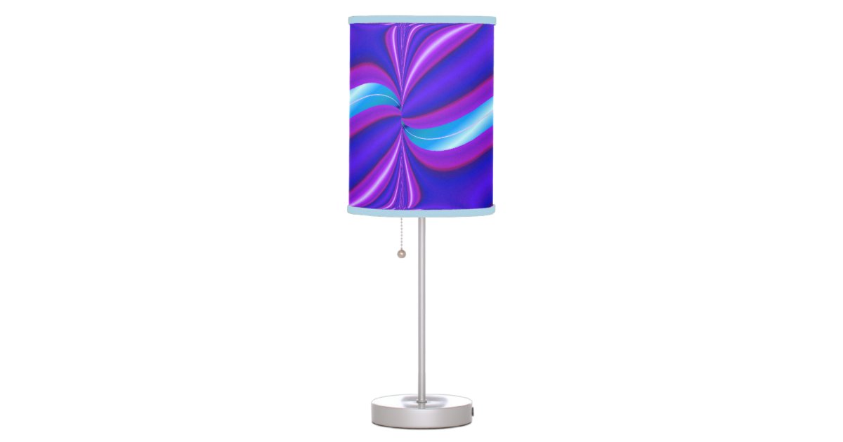 Colorful Bright Modern Abstract Table Lamp | Zazzle