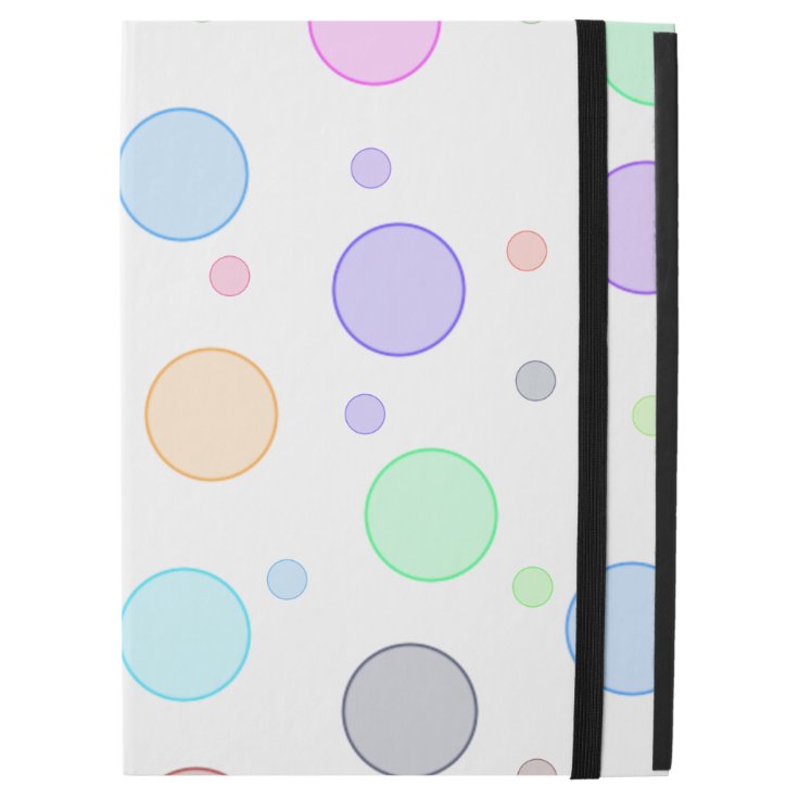 Colorful Bubbles Ipad Pro 12.9" Hard Cover Case | Zazzle