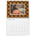 Colorful Buffalo Plaids Photo Calendar | Zazzle