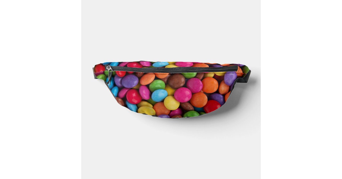 Colorful Candy, Candy Buttons, Sweets, Food Fanny Pack | Zazzle