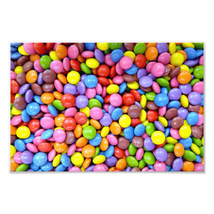 Colorful Candy Photo Print | Zazzle