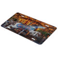 Colorful Carousel Horse and Merry Go Round License Plate | Zazzle