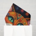 Colorful Cats and Moons Decoupage Tissue Paper | Zazzle