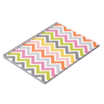 Colorful Chevron Notebook | Zazzle