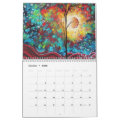 Colorful Circle of Life Tree Art 2024 Calendar | Zazzle