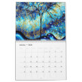 Colorful Circle of Life Tree Art 2024 Calendar | Zazzle