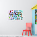Colorful Classroom ABC Alphabet Poster | Zazzle
