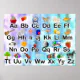 Colorful Classroom ABC Alphabet Poster | Zazzle