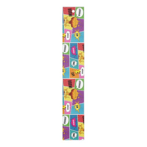 Colorful Comic Book Personalized Name Pop Art Ruler | Zazzle