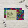 COLORFUL COMPUTER PARTS COMPONENTS BUSINESS CARD | Zazzle