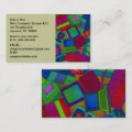 COLORFUL COMPUTER PARTS COMPONENTS BUSINESS CARD | Zazzle