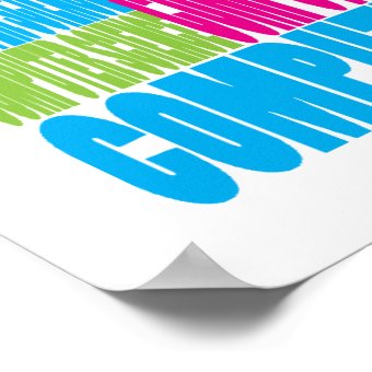 Colorful Computer Science Poster | Zazzle