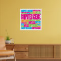 Colorful Computer Science Poster | Zazzle