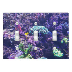 Colorful Coral Reef Tropical Fish Light Switch Cover | Zazzle