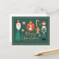 Colorful Cute Christmas Family Cookie Card | Zazzle
