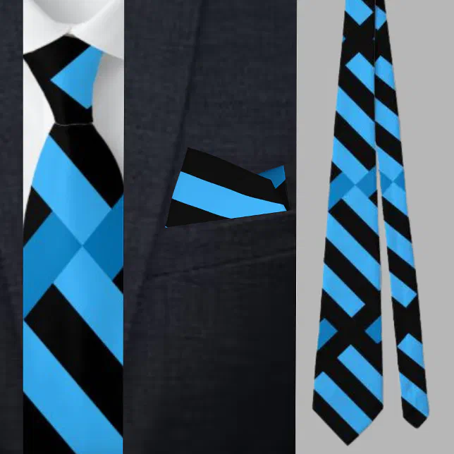 Colorful Cute Geometric Pattern Necktie | Zazzle