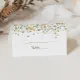 Colorful Dainty Wild Flowers Wedding Place Card | Zazzle