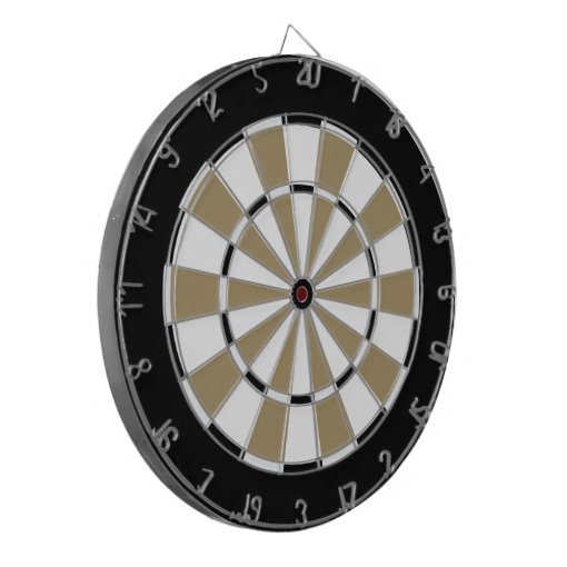 Colorful Dart Board in New Orleans colors | Zazzle