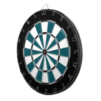 Colorful Dart Board in Philadelphia colors | Zazzle