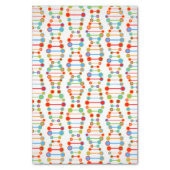 Colorful DNA structure pattern Tissue Paper | Zazzle