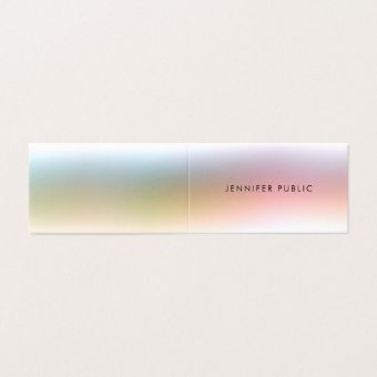 Colorful Elegant Modern Simple Professional Design Business Card | Zazzle