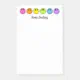 Colorful Emoji Faces Keep Smiling Post-it Notes | Zazzle