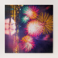 Colorful Fireworks Jigsaw Puzzle | Zazzle