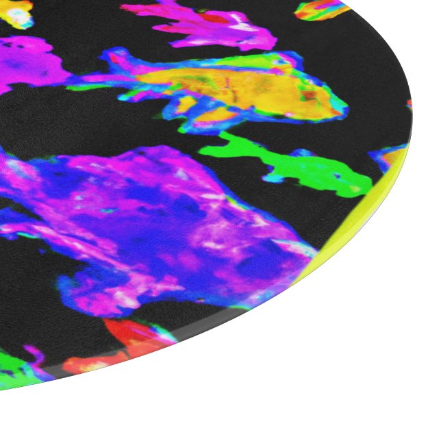 colourful fish cutting