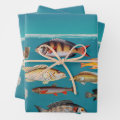 Colorful Fish Under Blue Ocean Water Wrapping Paper Sheets | Zazzle