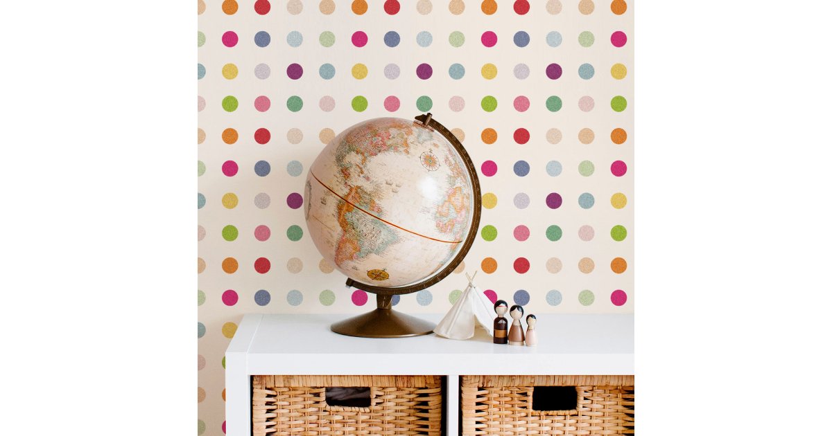 Colorful fun confetti a splash of color wallpaper | Zazzle