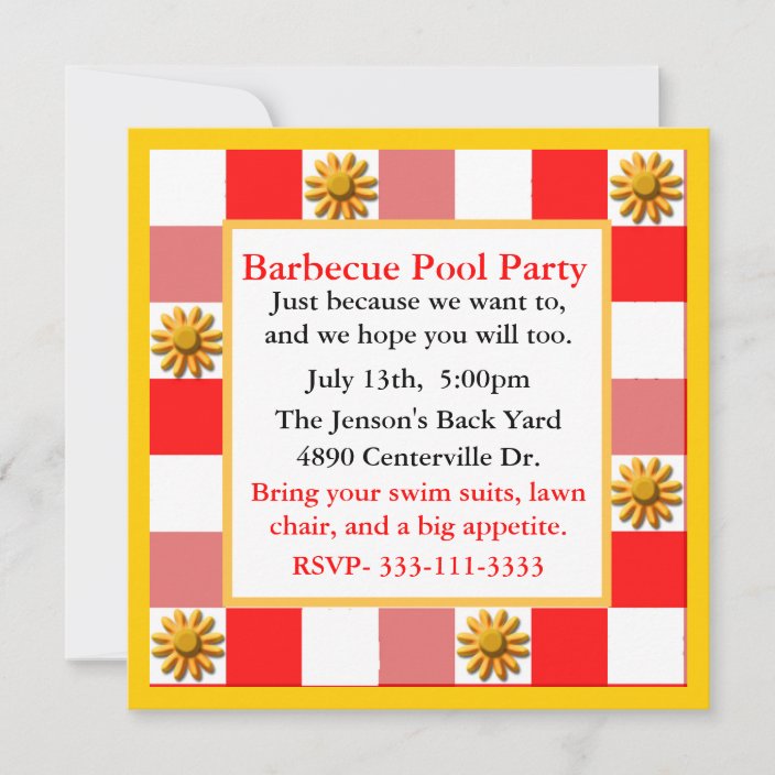 Colorful Fun Party Invitation | Zazzle.com