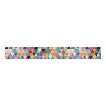 Colorful Geometric Patterned Ribbon | Zazzle