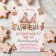 Colorful Gingerbread House Decorating Party Invitation | Zazzle