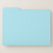 Colorful Gingham Design File Folders Set | Zazzle