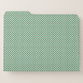 Colorful Gingham Design File Folders Set | Zazzle