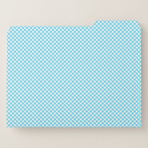 Colorful Gingham Design File Folders Set | Zazzle