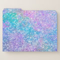 Colorful glitter and sparkles pattern file folder | Zazzle