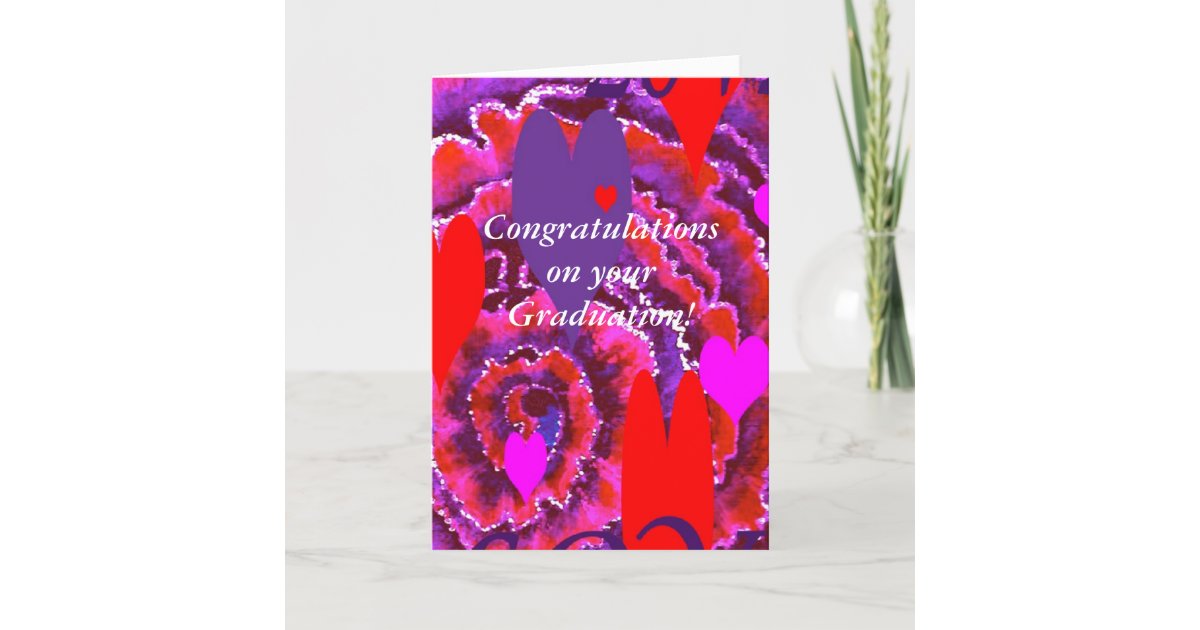 Colorful Graduation Card | Zazzle
