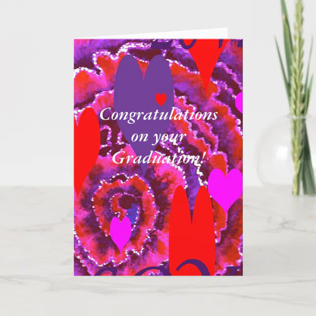 Colorful Graduation Card | Zazzle