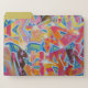 Colorful Graffiti Design File Folders Set | Zazzle