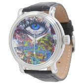 Colorful graffiti street art watch | Zazzle
