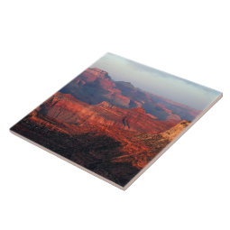 Colorful Grand Canyon Sunset Tile | Zazzle