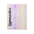 Colorful GYMNASTICS Notepad | Zazzle
