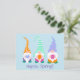 Colorful Happy Spring Gnomes Greetings Postcard | Zazzle