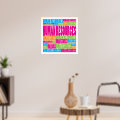 Colorful Human Resources Poster | Zazzle