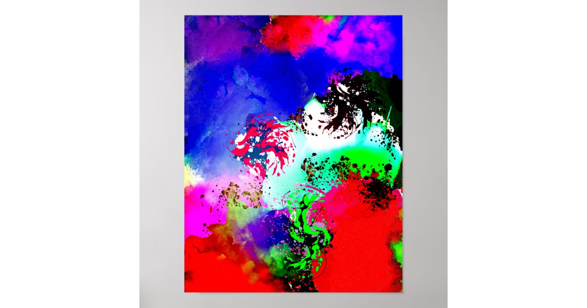 colorful hurricane poster | Zazzle