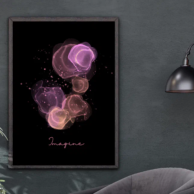 Colorful imagination poster | Zazzle