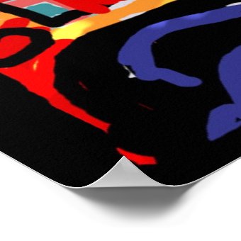 *Colorful Jazz* Poster | Zazzle