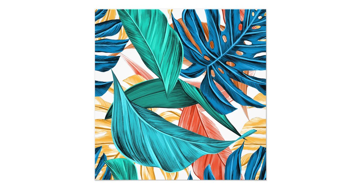 Colorful Leaves Photo Print | Zazzle