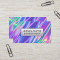 Colorful Liquid Business Card | Zazzle